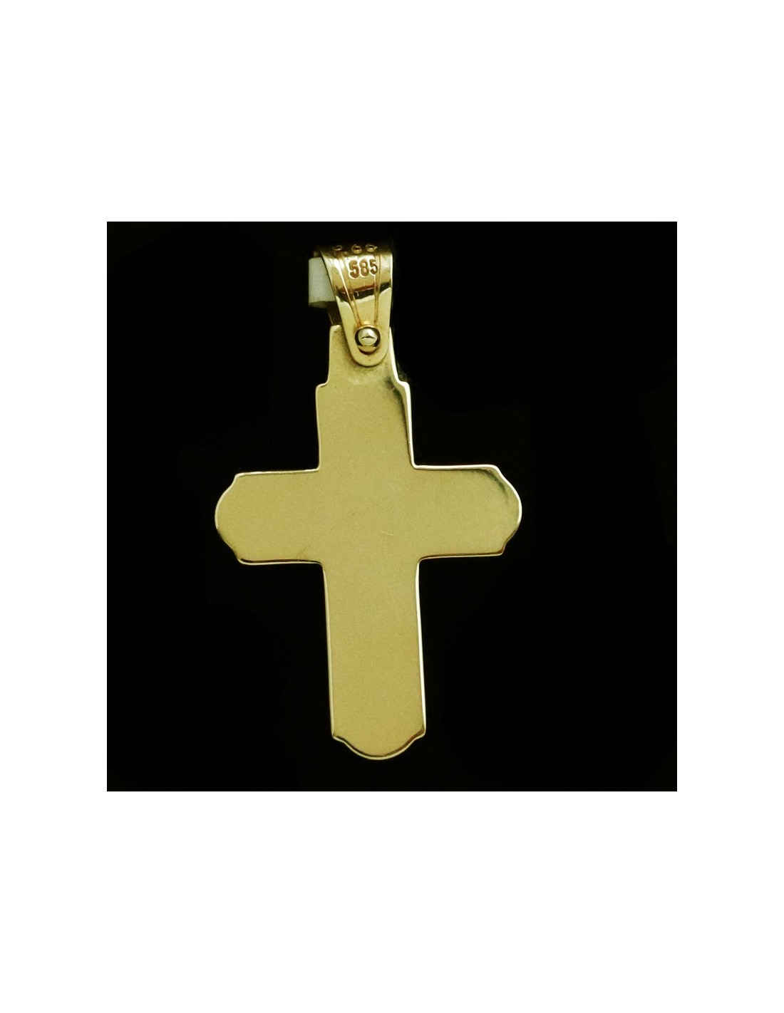 χρυσος σταυρος με απλο σχεδιο